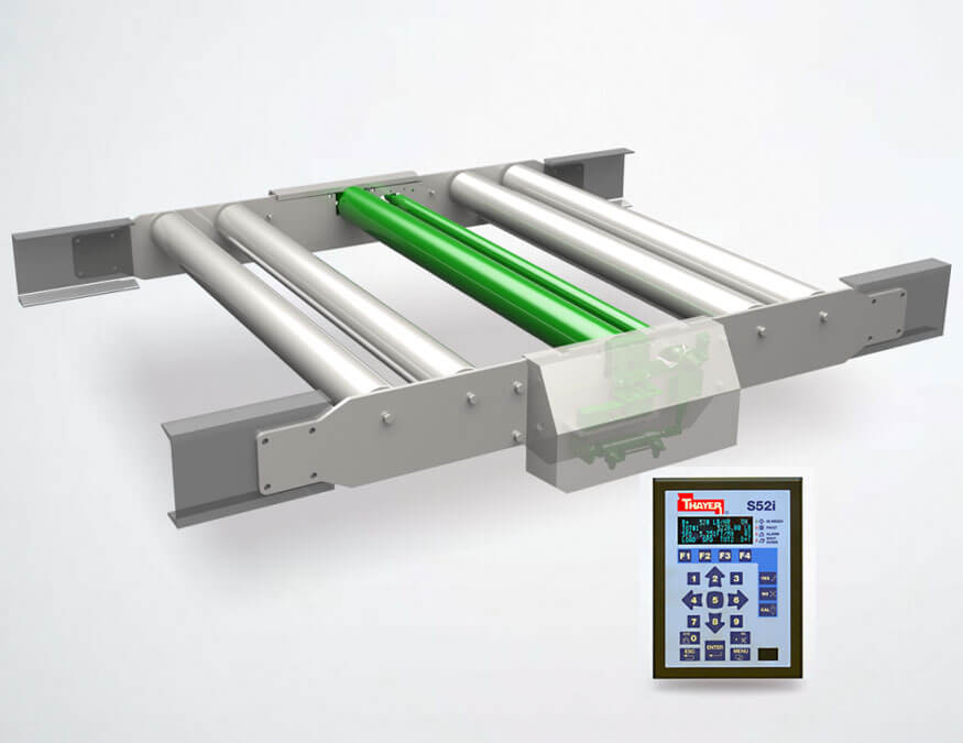 New Flat Idler Conveyor Belt Scale | Thayer Scale | Bulk Material Handling